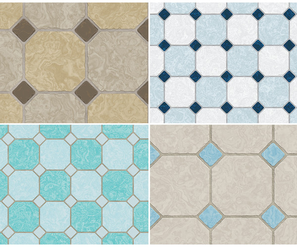 ArtStation - 10 Classic Floor Tile Textures | Resources