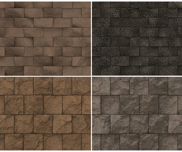 ArtStation - 10 Stone Block Wall Textures | Resources