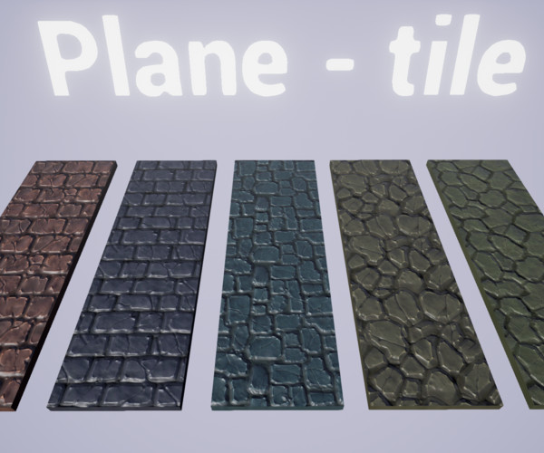 ArtStation - Stone Tile Vol.06 - Hand Painted Texture Pack | Game Assets