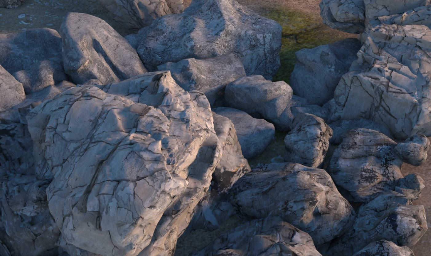 ArtStation - 21 HQ rock textures 2048x2048 seamless with displace ...