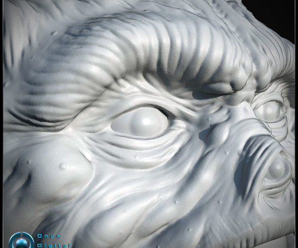 ArtStation - 3D printable Guardian | Resources