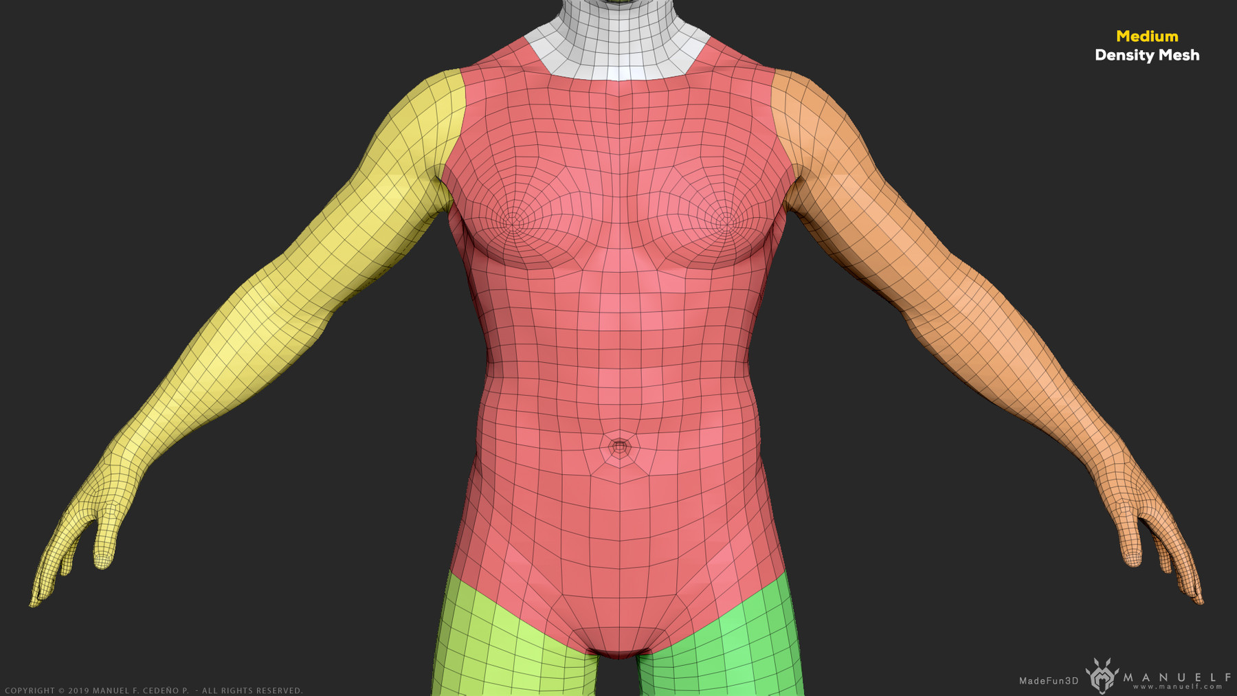 ArtStation - Human Character Male BaseMesh - Man Body | Resources