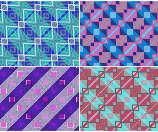 ArtStation - 10 Modern Maya Pattern Backgrounds | Artworks