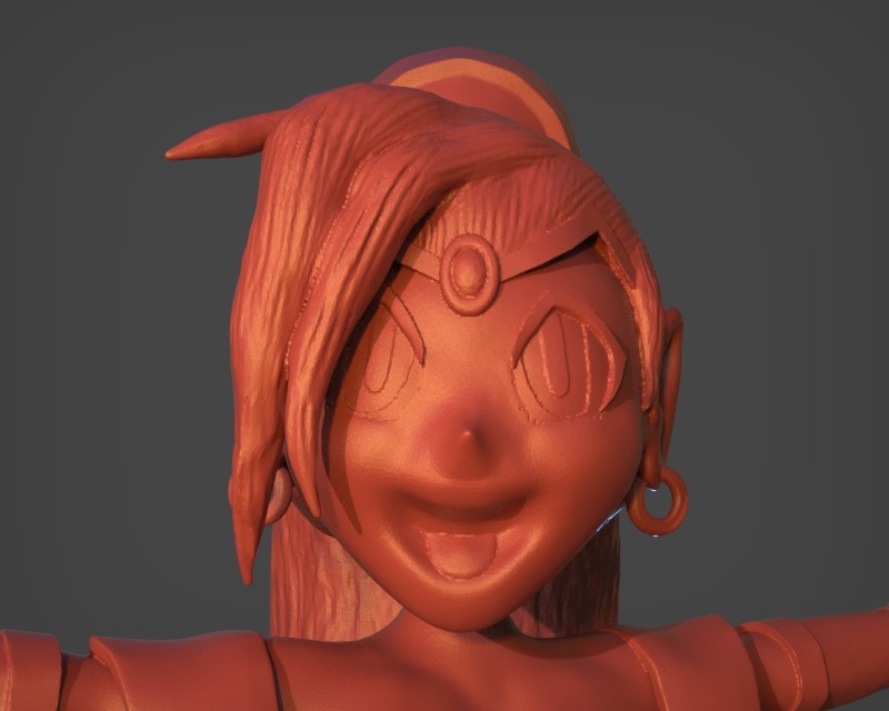 ArtStation - Shantae Figurine | Resources