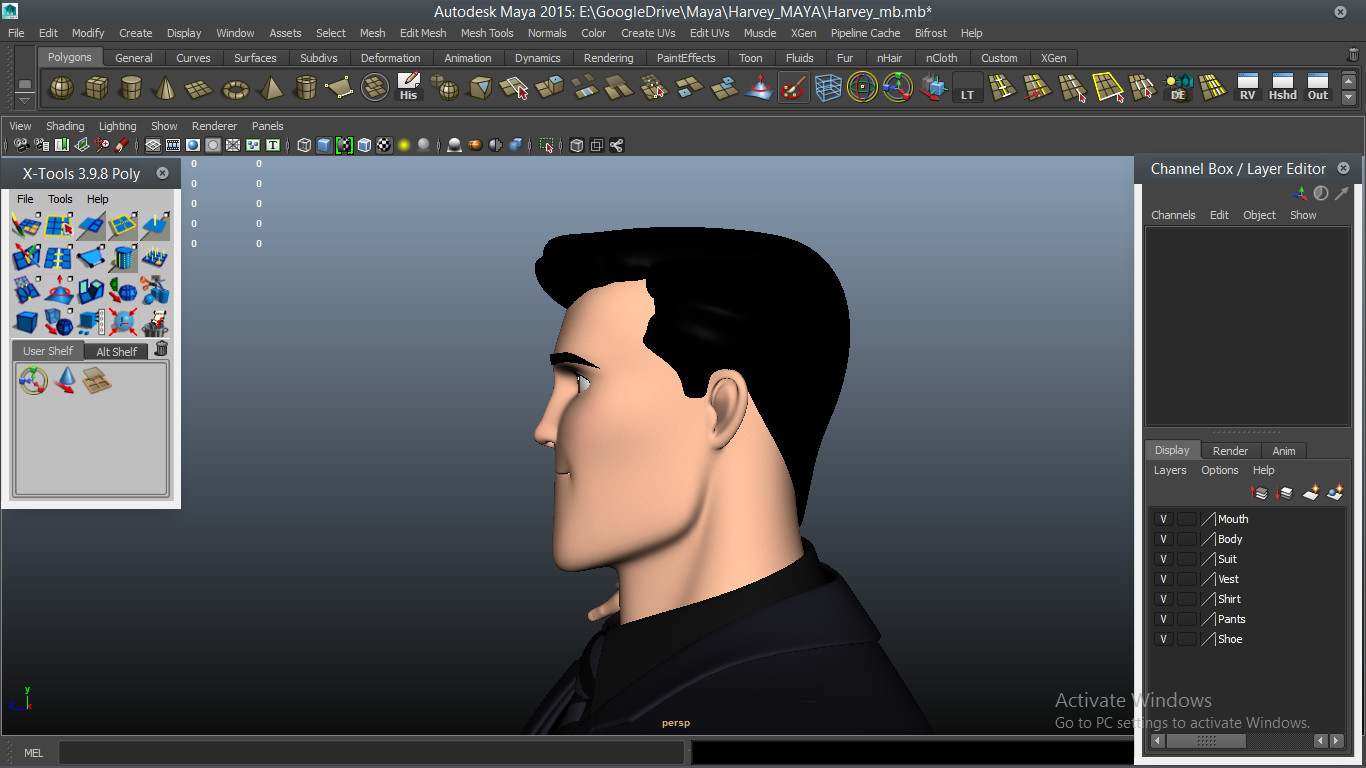ArtStation - Harvey Stylized Male Character 3D model | Resources