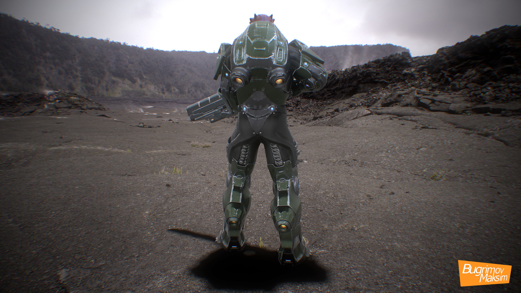 ArtStation - PBR Customized Soldier Aliens | Game Assets
