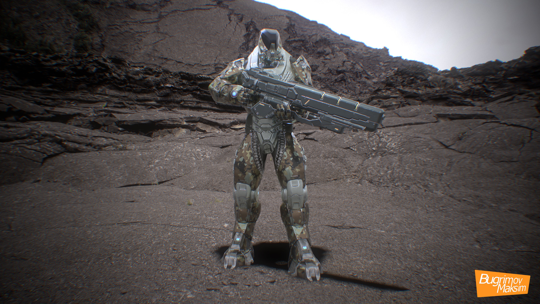ArtStation - PBR Customized Soldier Aliens | Game Assets