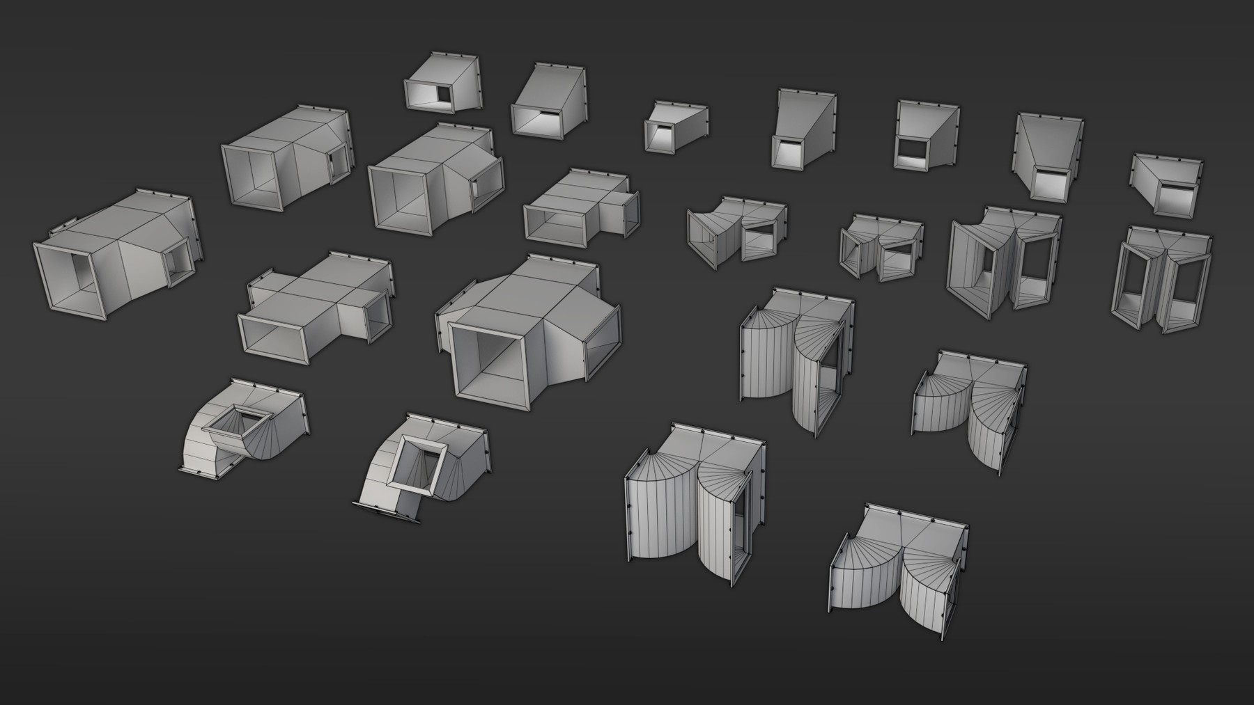 ArtStation - Ventilation Duct Pack 04 | Resources