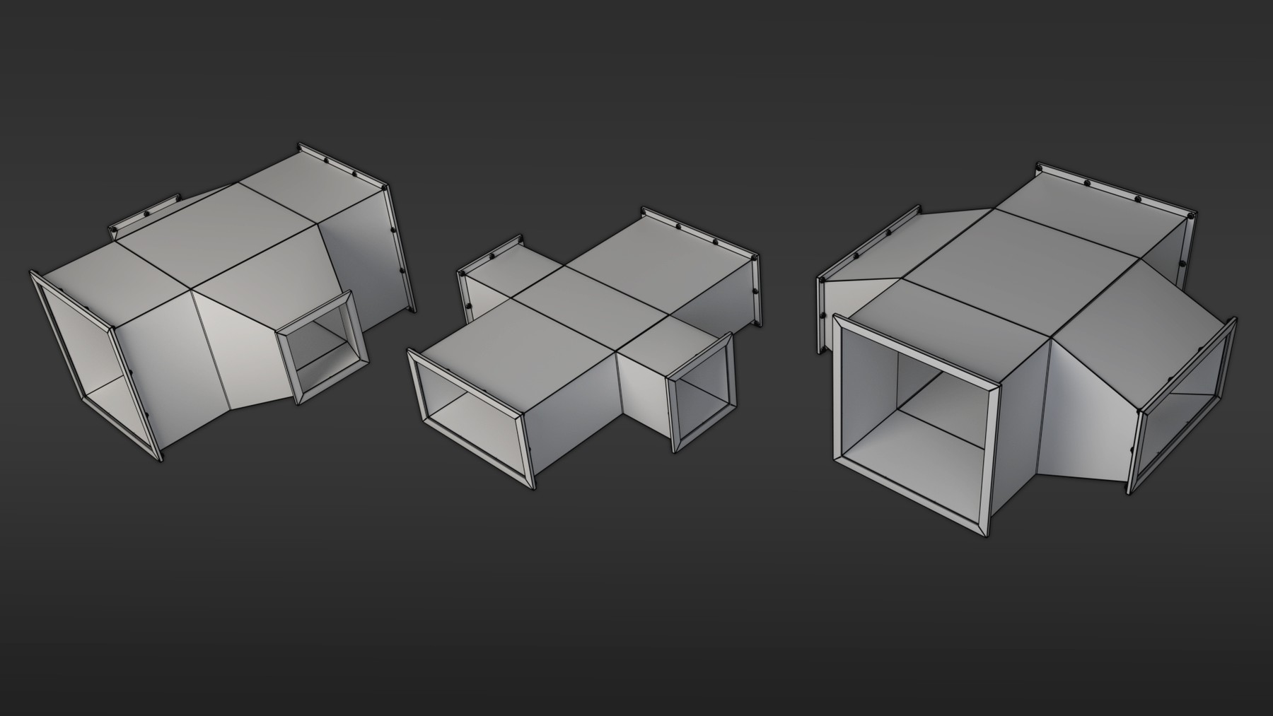 ArtStation - Ventilation Duct Pack 04 | Resources