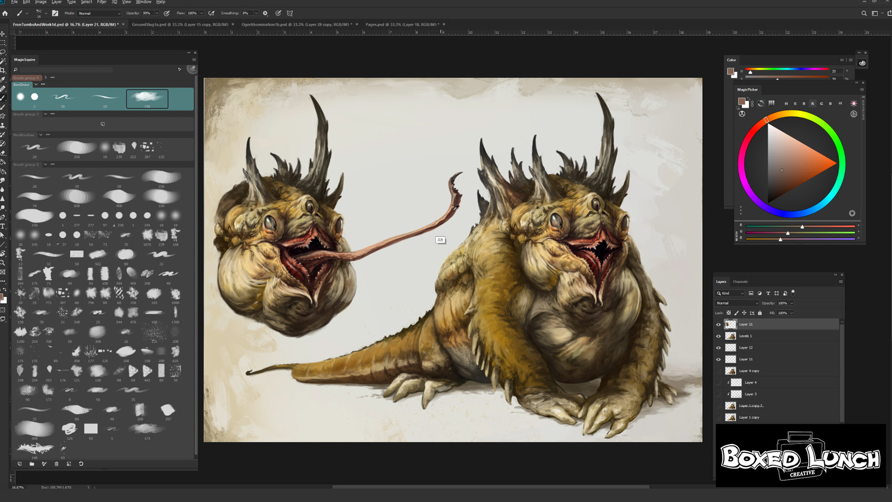 ArtStation - Painting the Disgusting Part 1 – Painting Disturbing ...