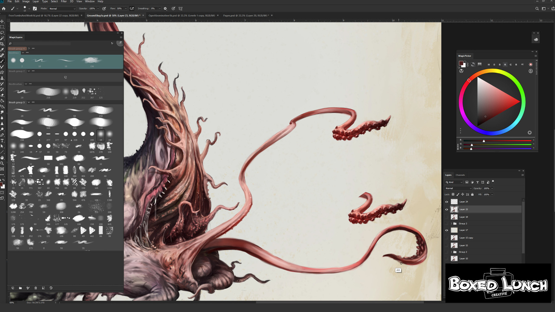 ArtStation - Painting the Disgusting Part 1 – Painting Disturbing ...