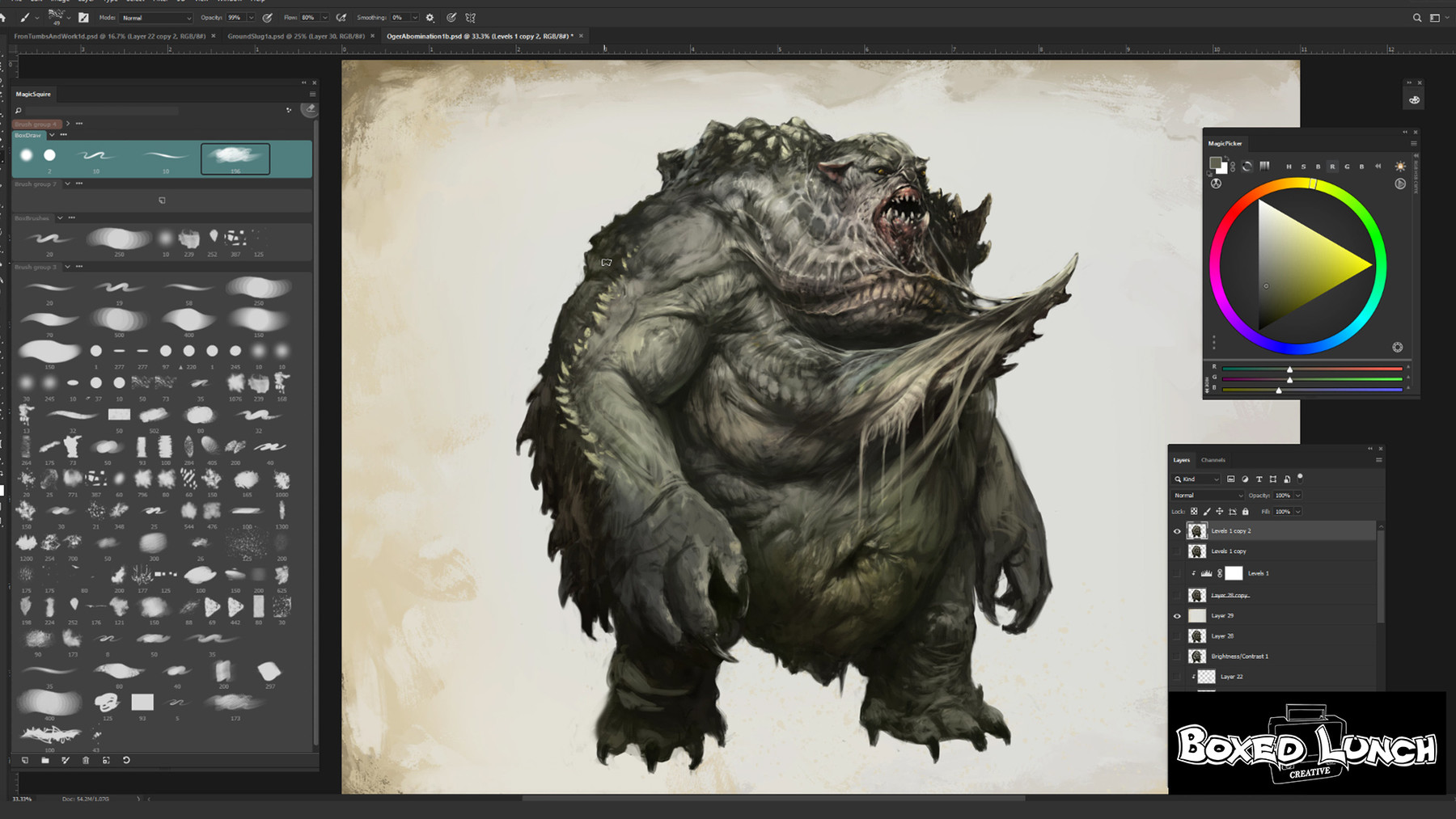 ArtStation - Painting the Disgusting Part 1 – Painting Disturbing ...