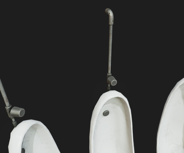 ArtStation - Pissoir PBR | Game Assets