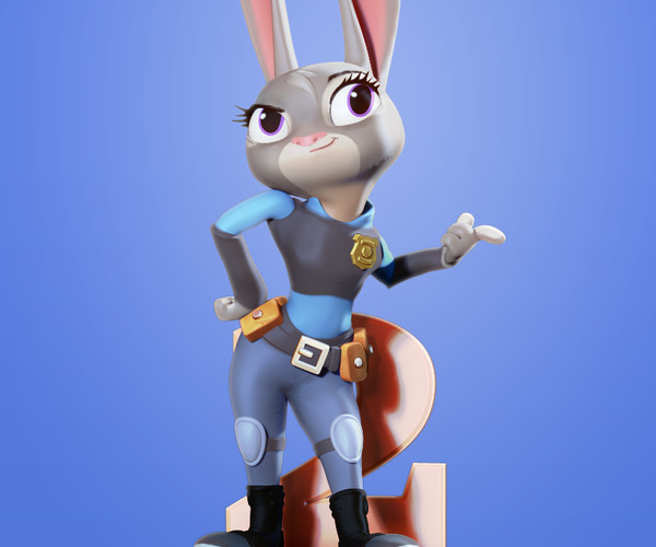 ArtStation - Judy Hoops (Fanart) | Resources