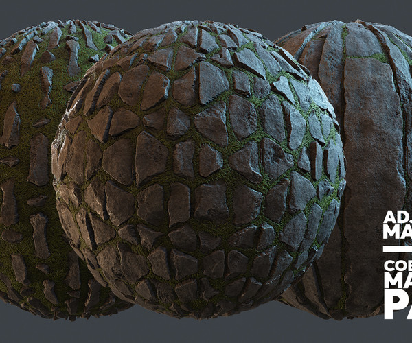 ArtStation - Cobblestone Material Pack | Game Assets
