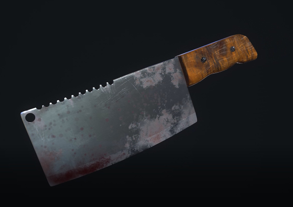 ArtStation - Bloody Cleaver | Game Assets