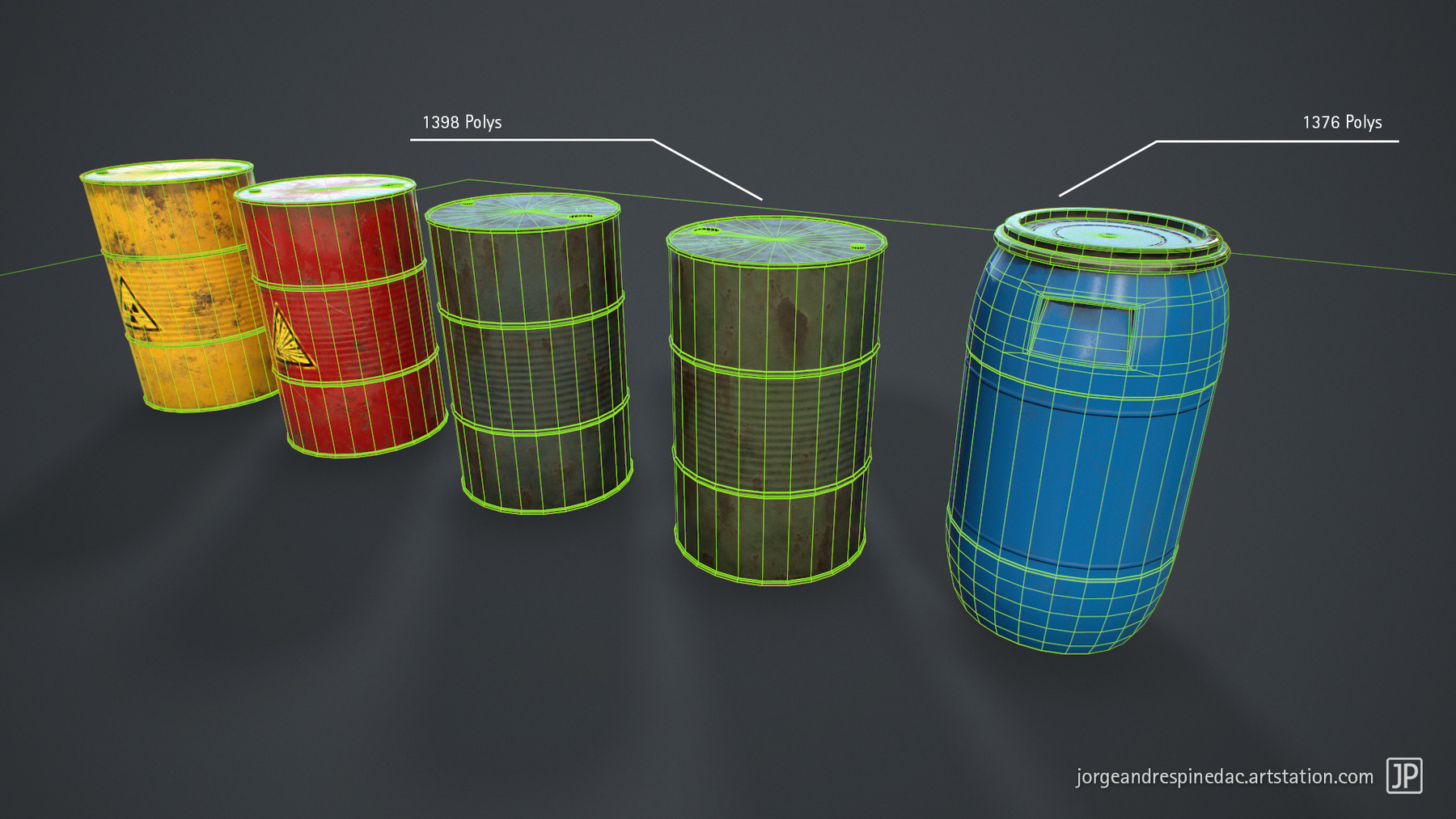 ArtStation - Barrels Pack Vol. 01 | Resources