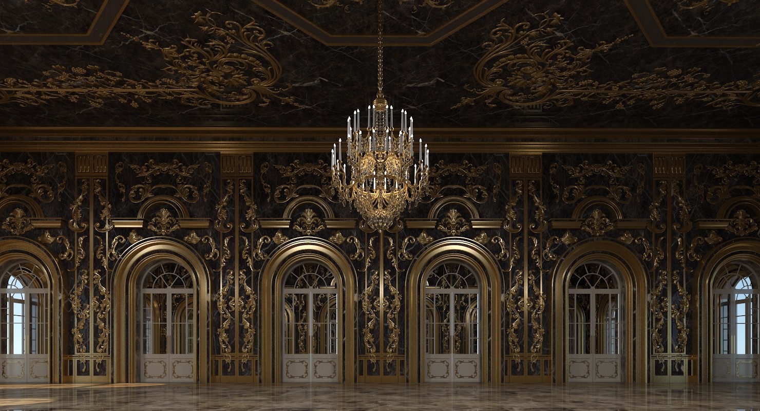 ArtStation - Classic Interior 313 | Resources