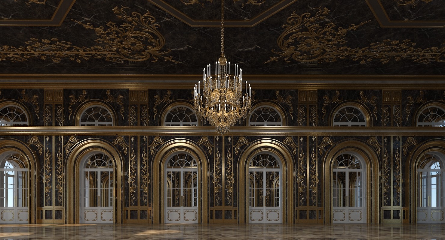 ArtStation - Classic Interior 314 | Resources