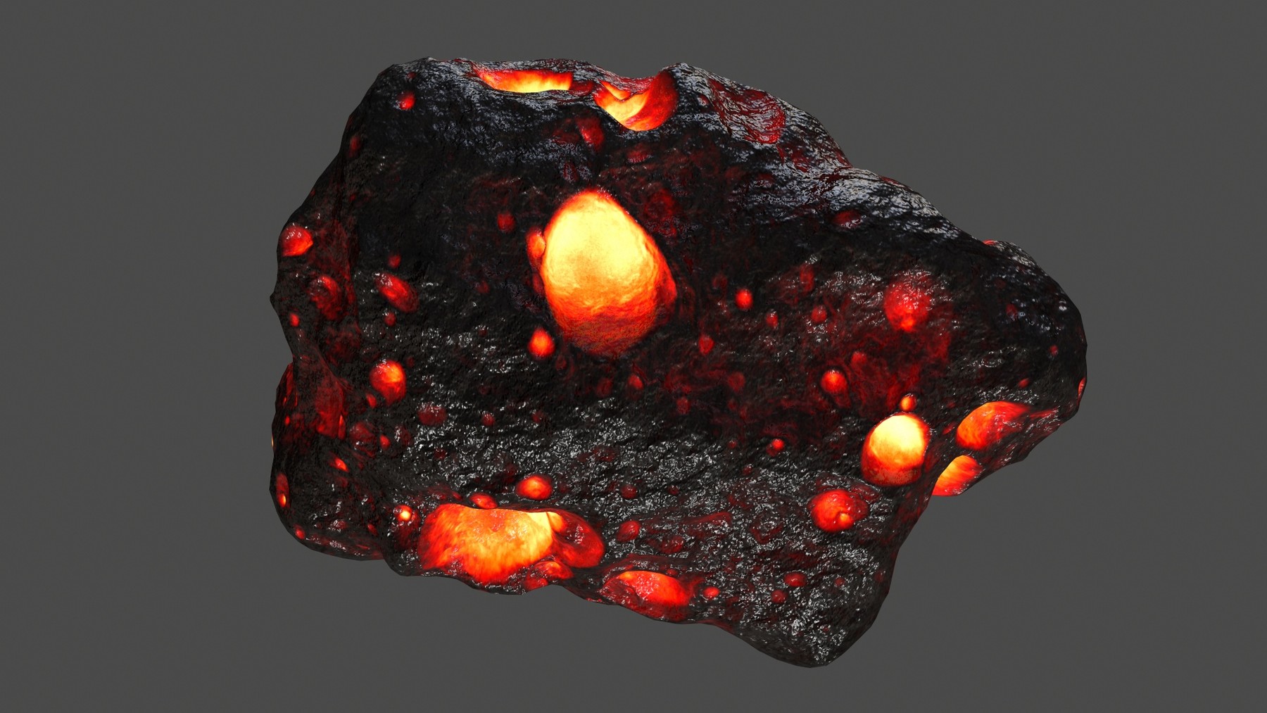 ArtStation - fire asteroid | Game Assets