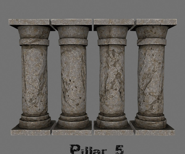 ArtStation - Pillar_Set_1 | Resources
