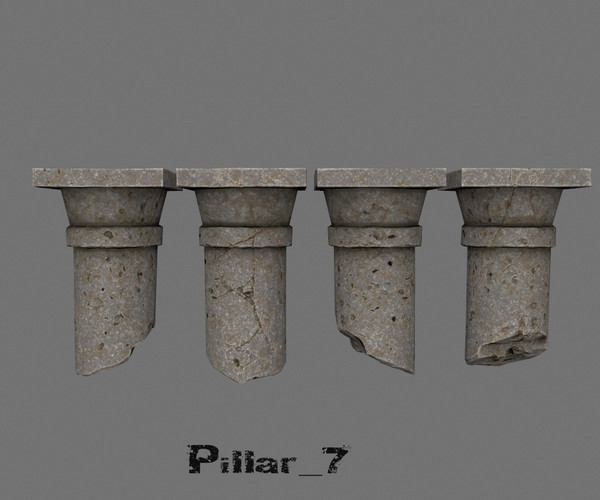 ArtStation - Pillar_Set_1 | Resources