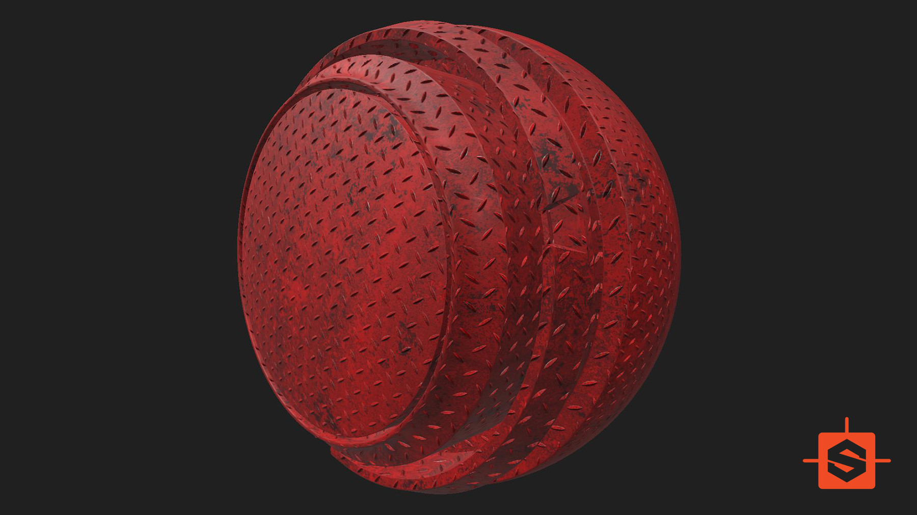 ArtStation - PBR Painted Metal Floor Dirty Texture | Game Assets