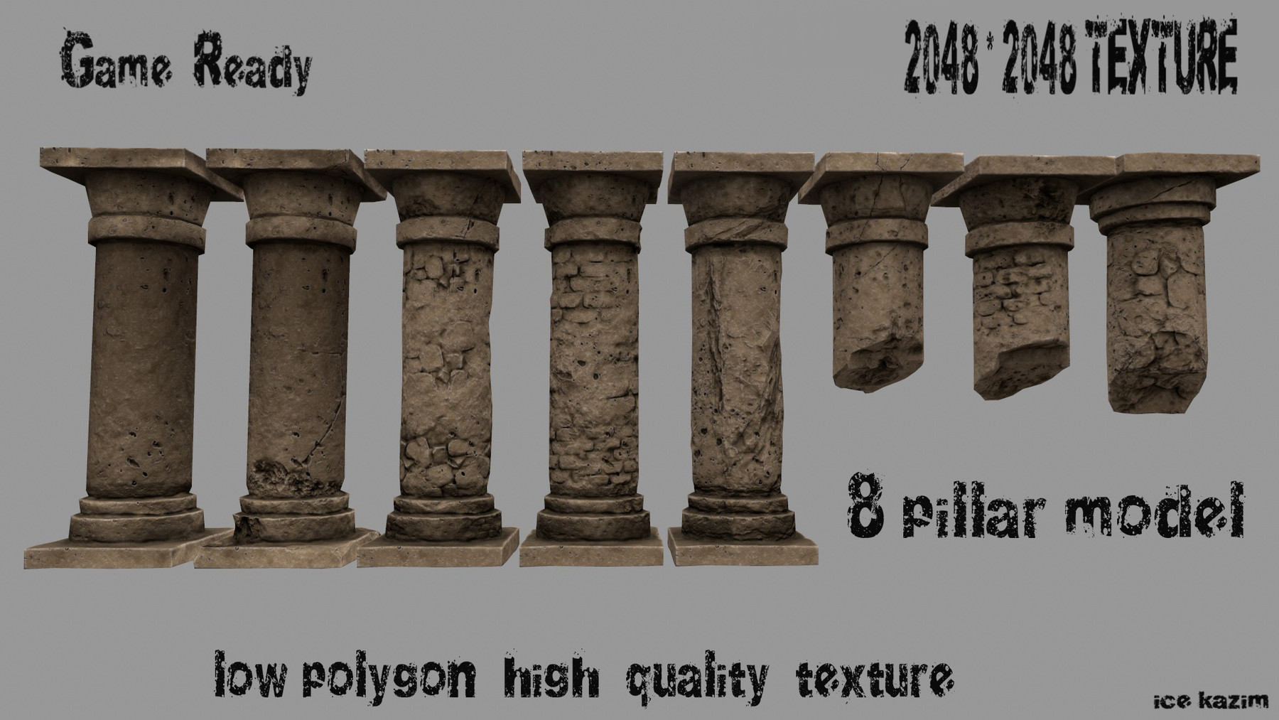 ArtStation - Pillar_Set | Resources