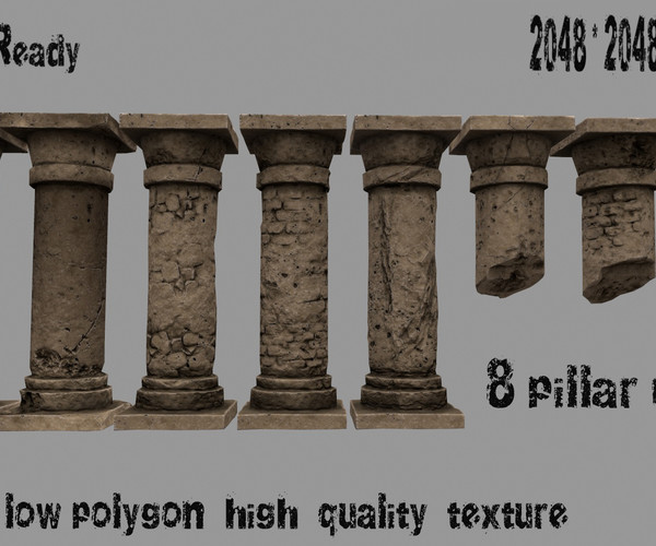 ArtStation - Pillar_Set | Resources