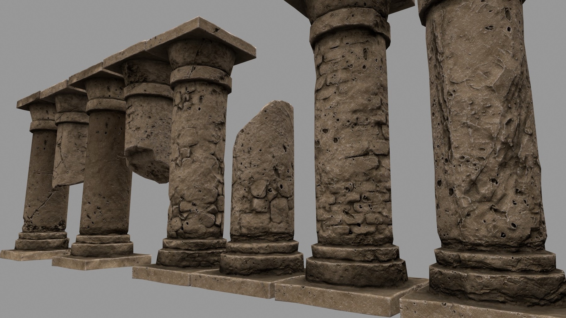 ArtStation - Pillar_Set | Resources