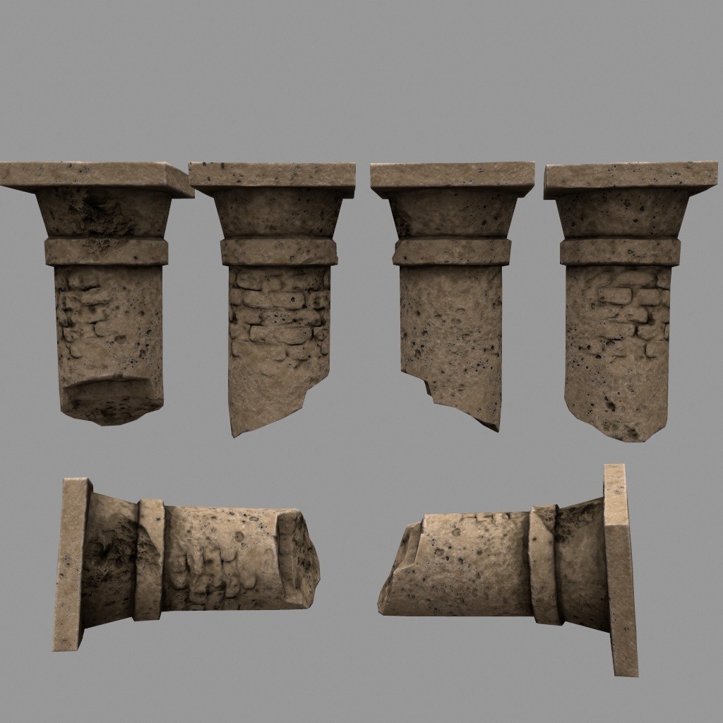 ArtStation - Pillar_Set | Resources