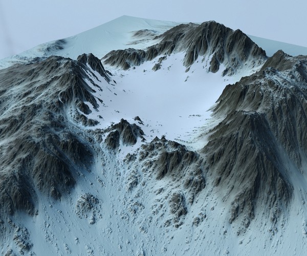 ArtStation - Snow_Volcano | Resources