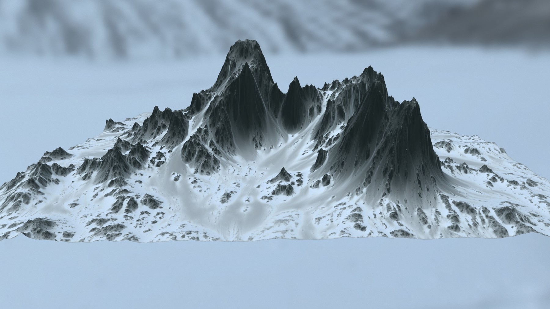 ArtStation - Snow_Mountain_1 | Resources