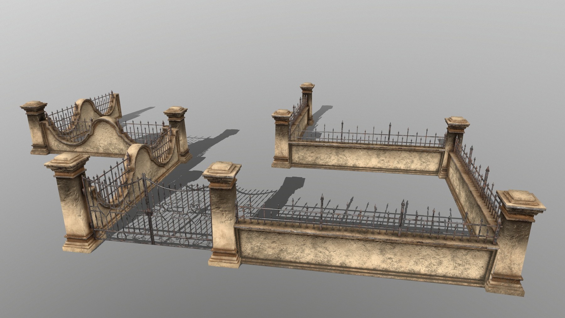 ArtStation - wall set | Resources