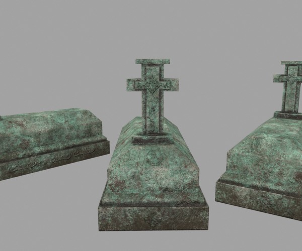 ArtStation - Tombstone_Set | Resources