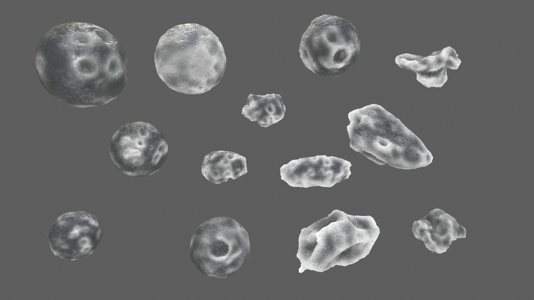 ArtStation - ice meteor set | Resources