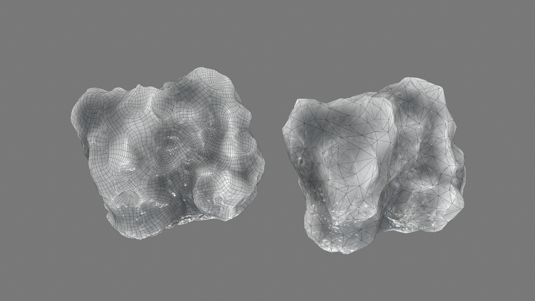 ArtStation - ice meteor set | Resources