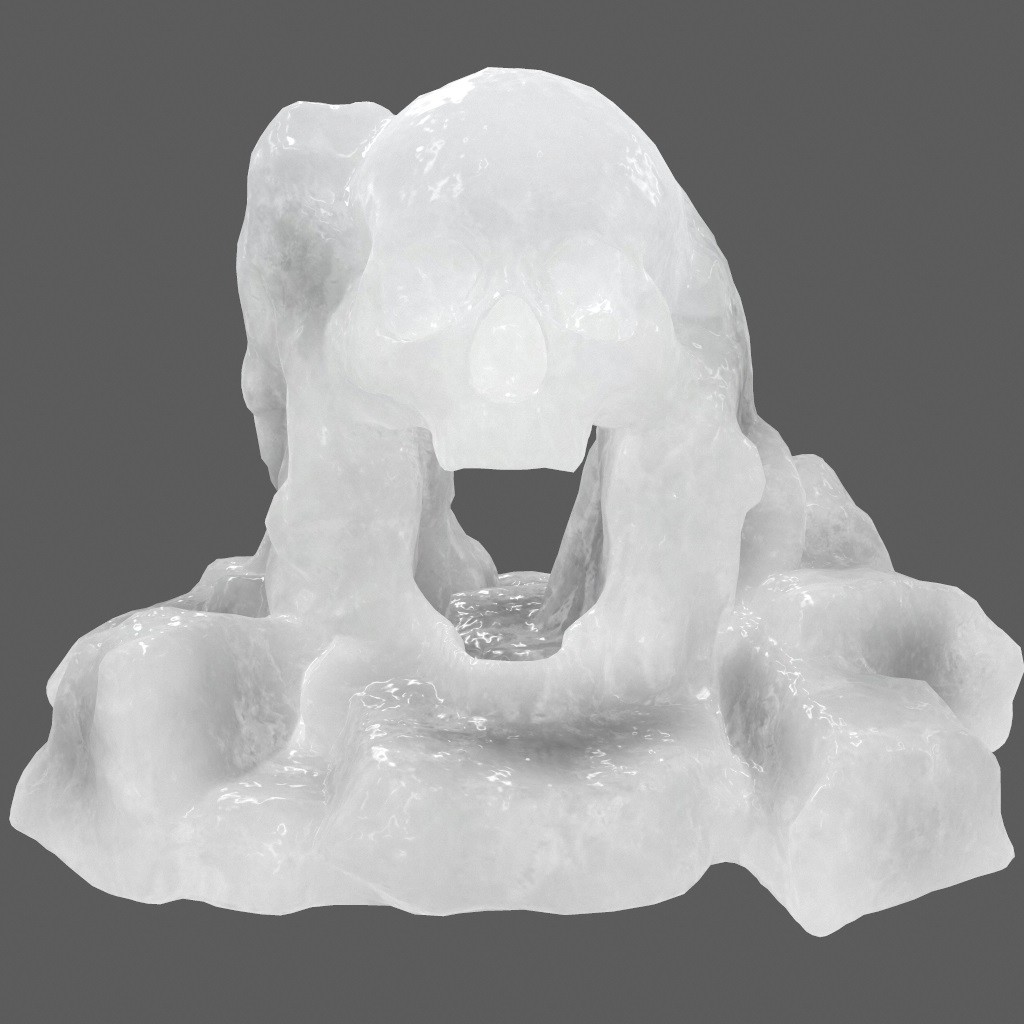 ArtStation - ice skull cave | Resources