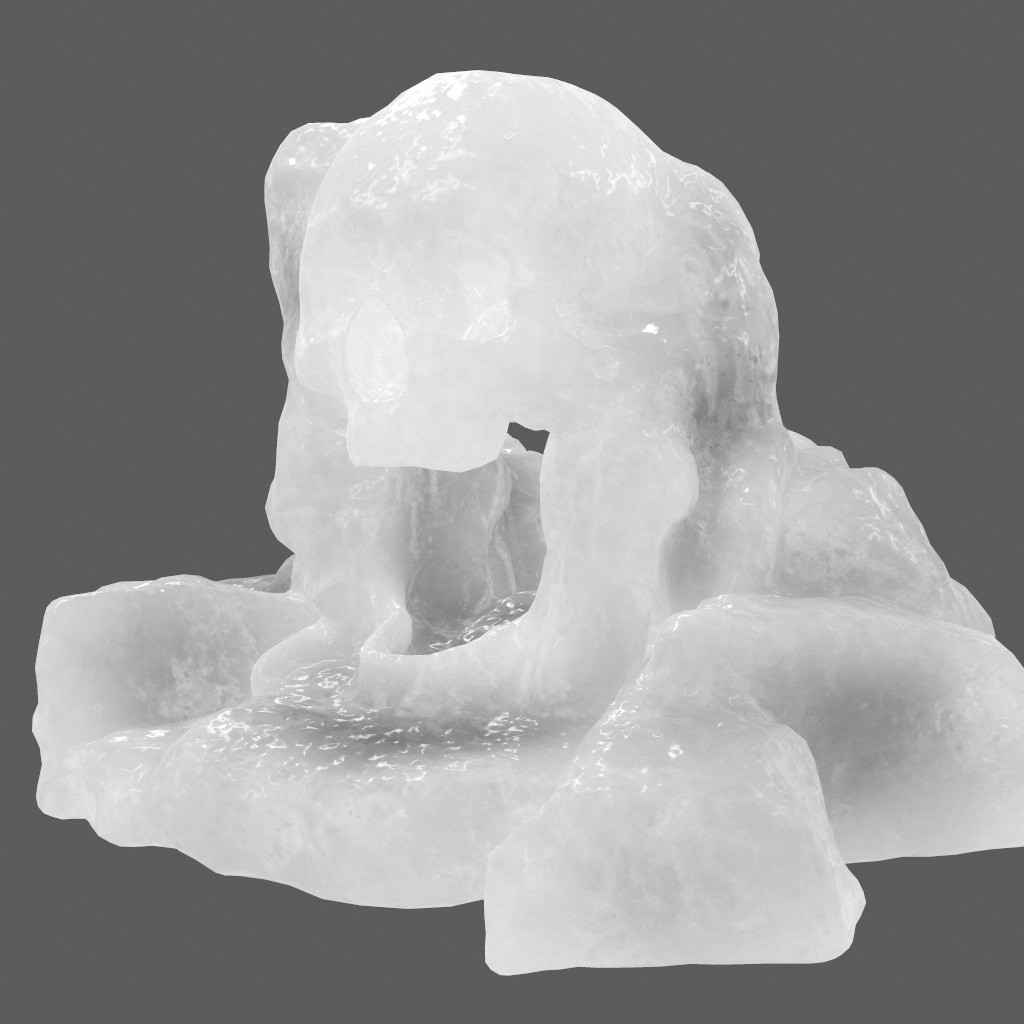 ArtStation - ice skull cave | Resources