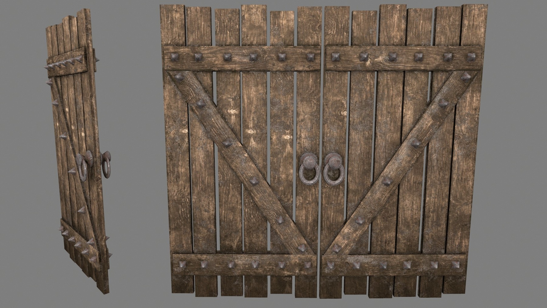 ArtStation - Medieval_Door | Resources