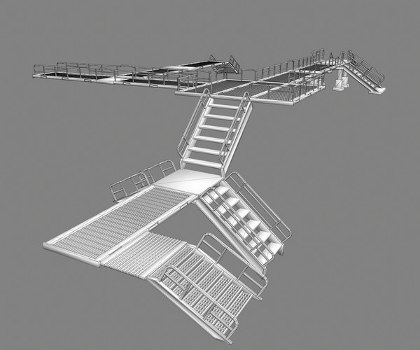 ArtStation - stairs low poly | Resources