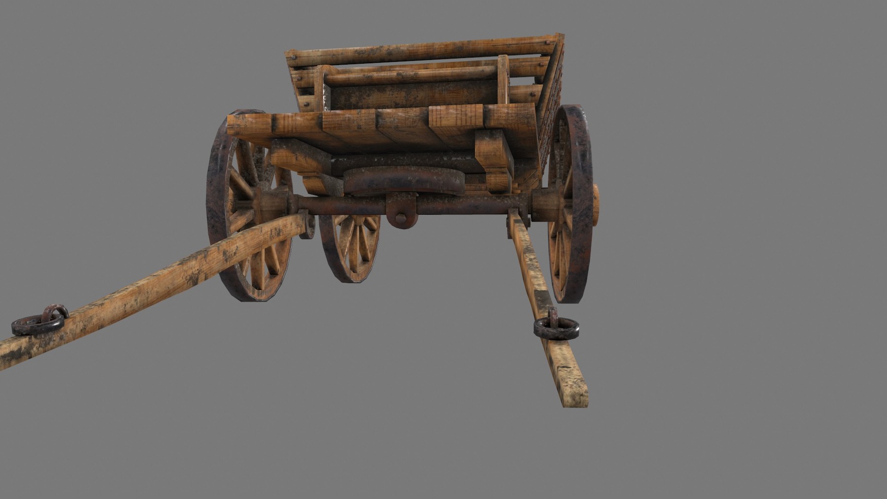 ArtStation - Wooden_Cart | Game Assets
