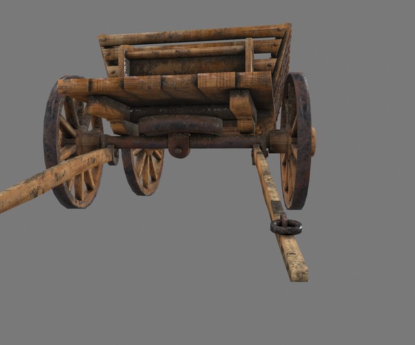 ArtStation - Wooden_Cart | Game Assets