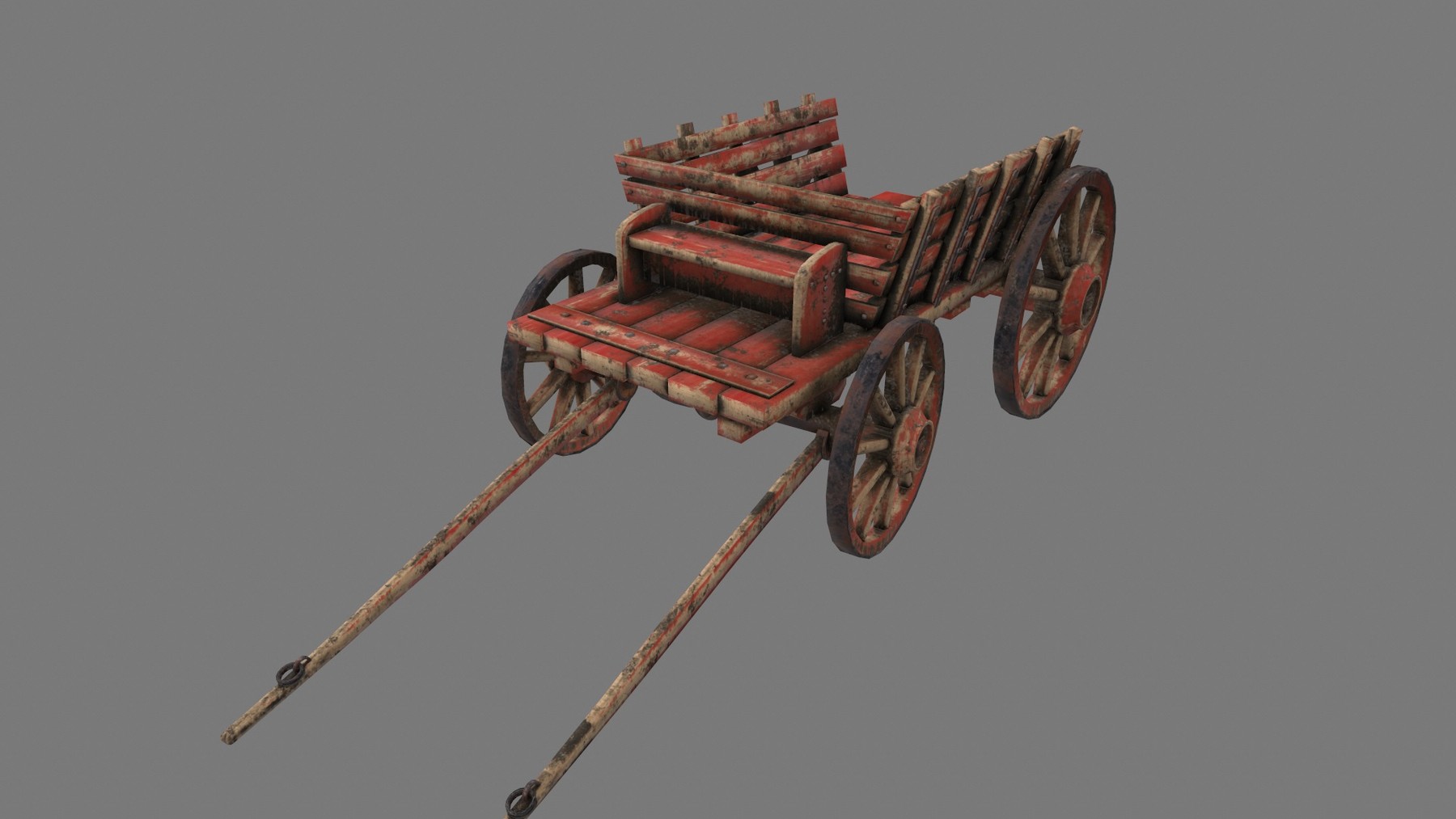 ArtStation - Wooden_Cart | Game Assets