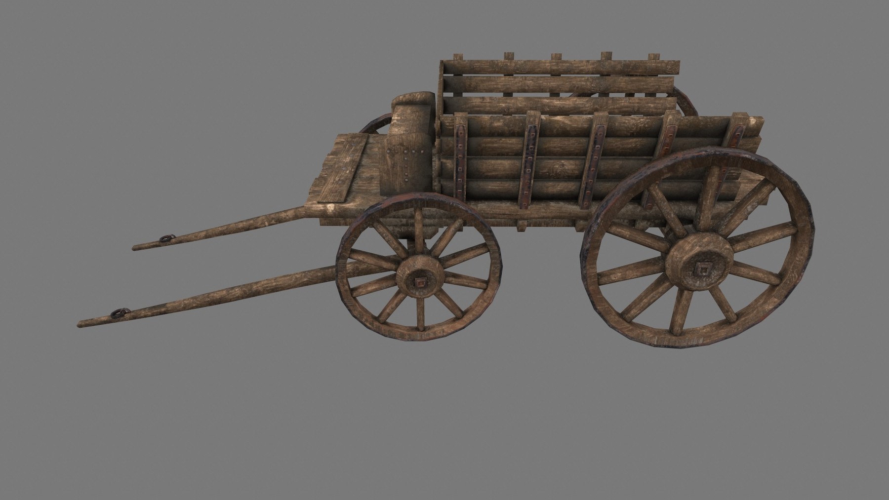 ArtStation - Wooden_Cart | Game Assets