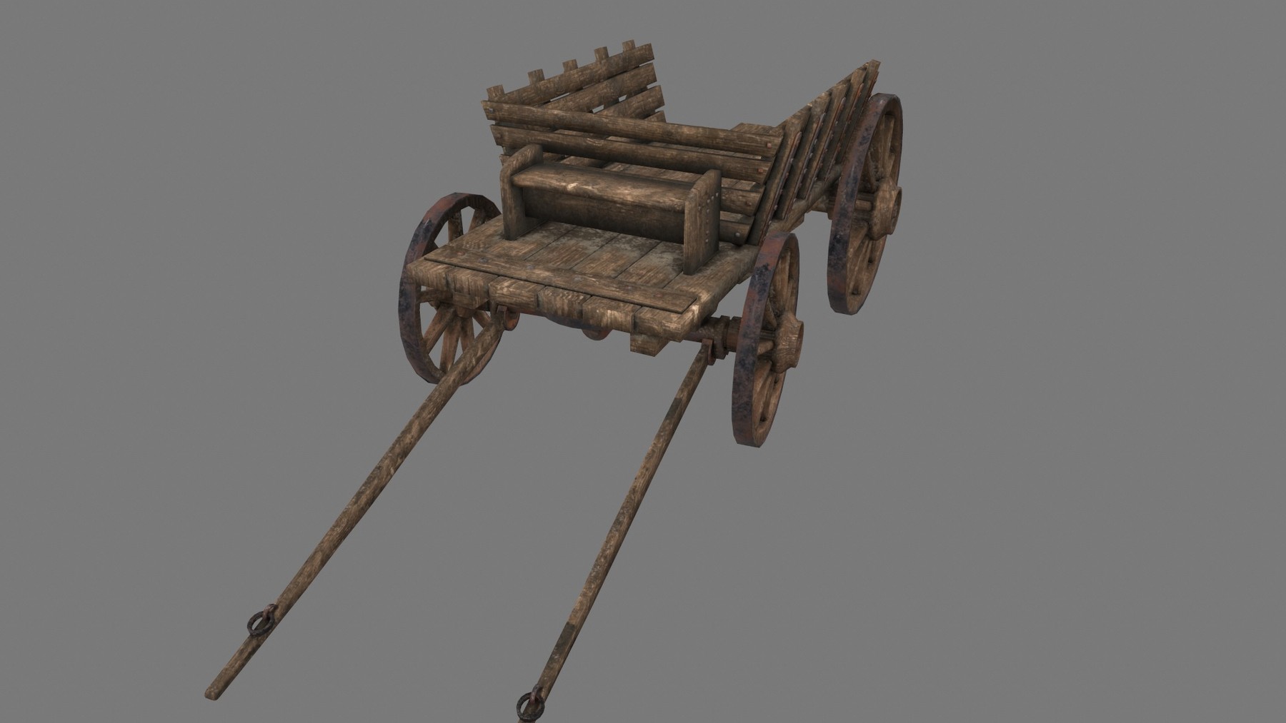 ArtStation - Wooden_Cart | Game Assets
