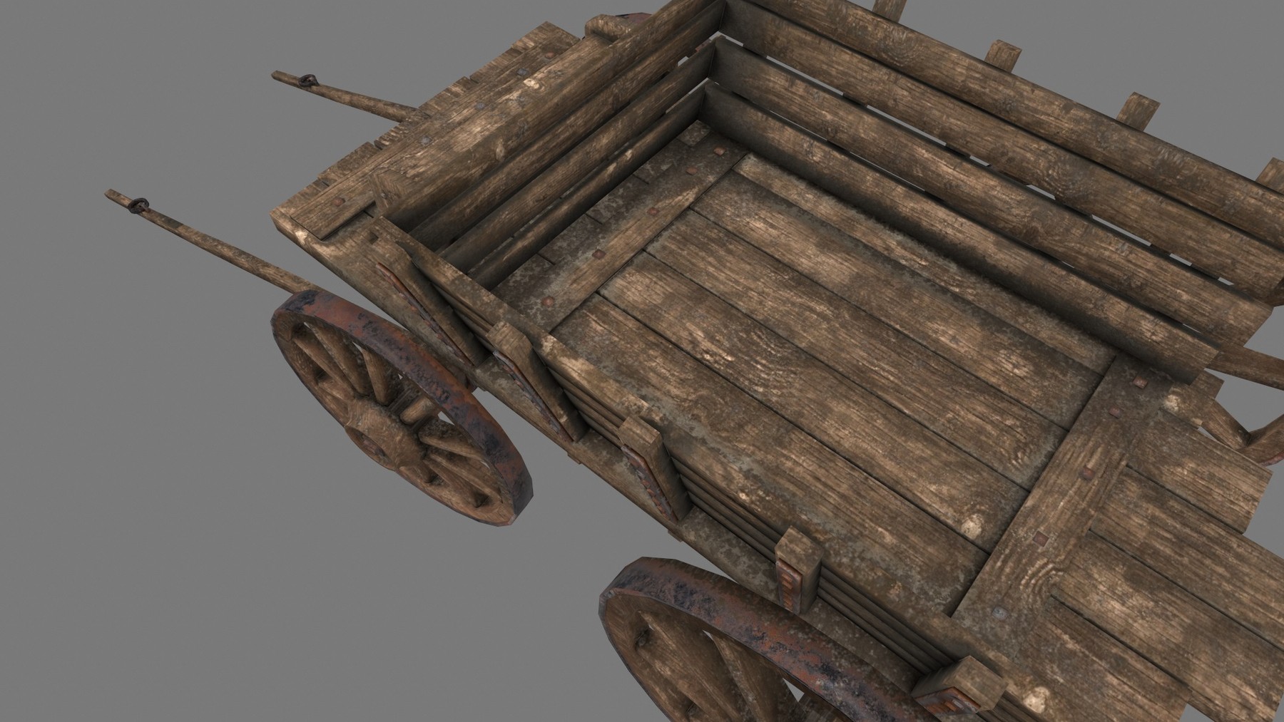 ArtStation - Wooden_Cart | Game Assets