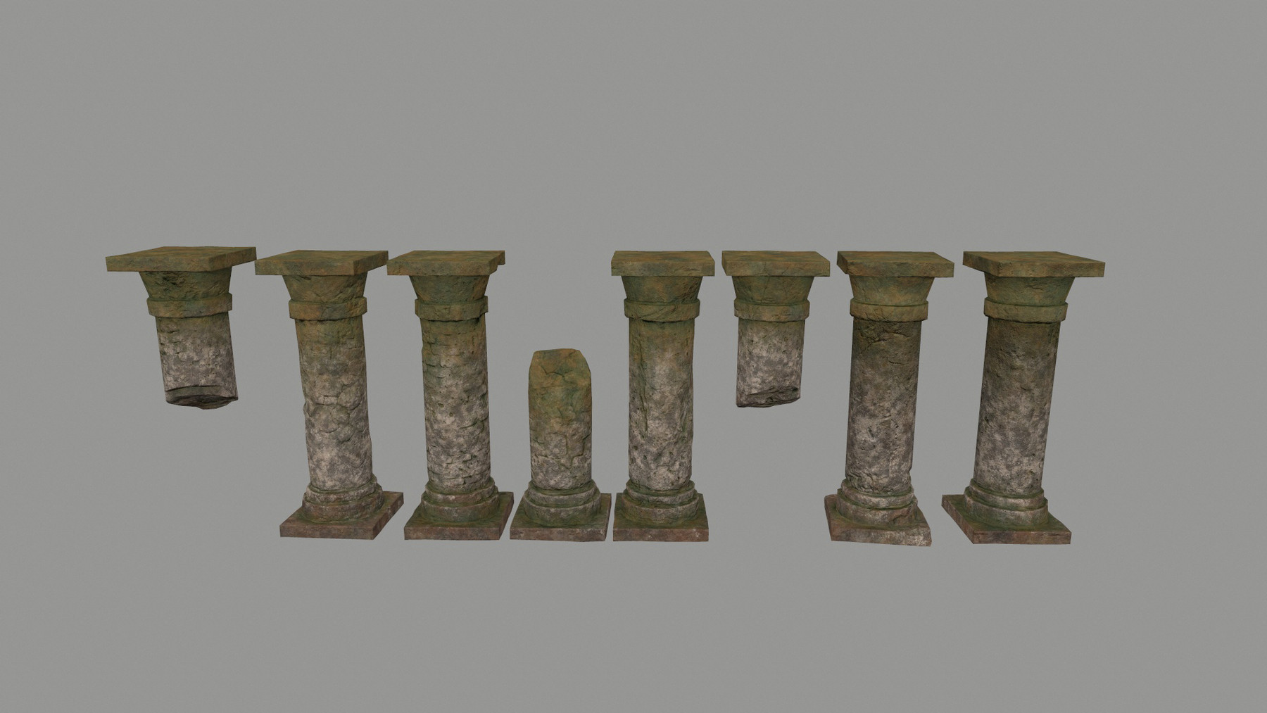 ArtStation - pillar set | Resources
