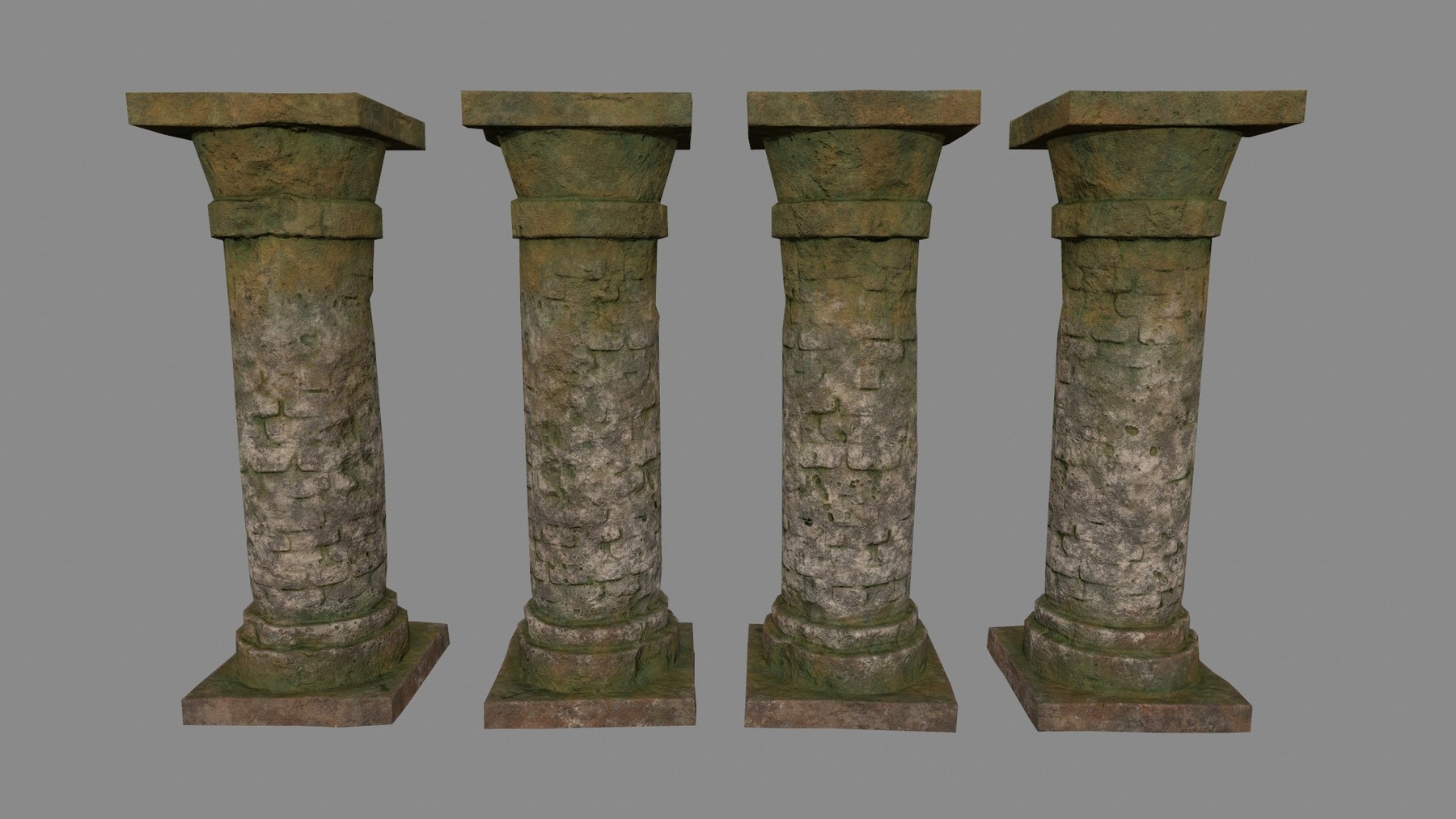 ArtStation - pillar set | Resources