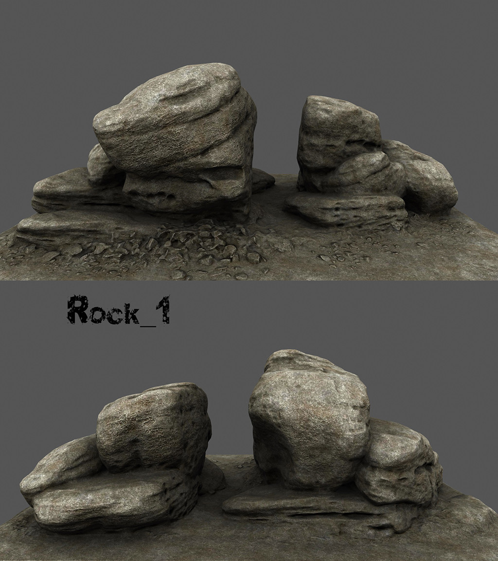 ArtStation - rocks set | Resources